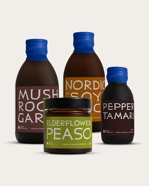 Grilled Kale with Elderflower Peaso Butter · Noma Projects